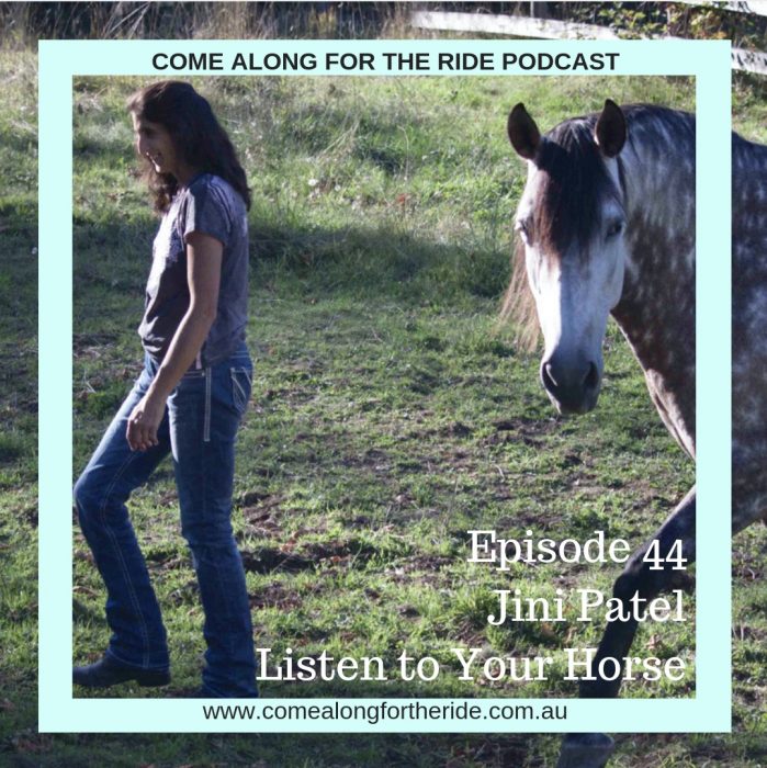 Podcast: Tracy Malone Interviews Jini Patel Thompson - Listen To Your Horse